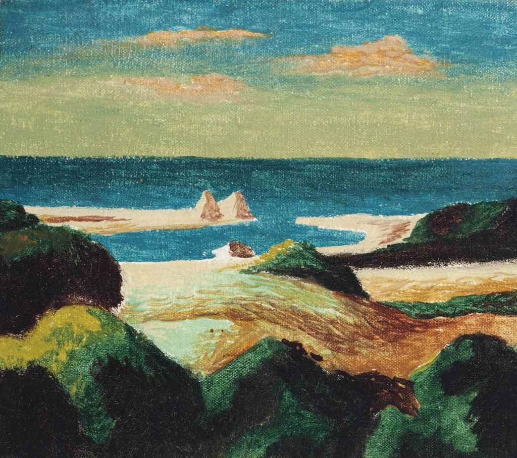 Thomas Hart Benton‏ | Menemsha Pond, Martha's Vineyard (Circa 1927 ...