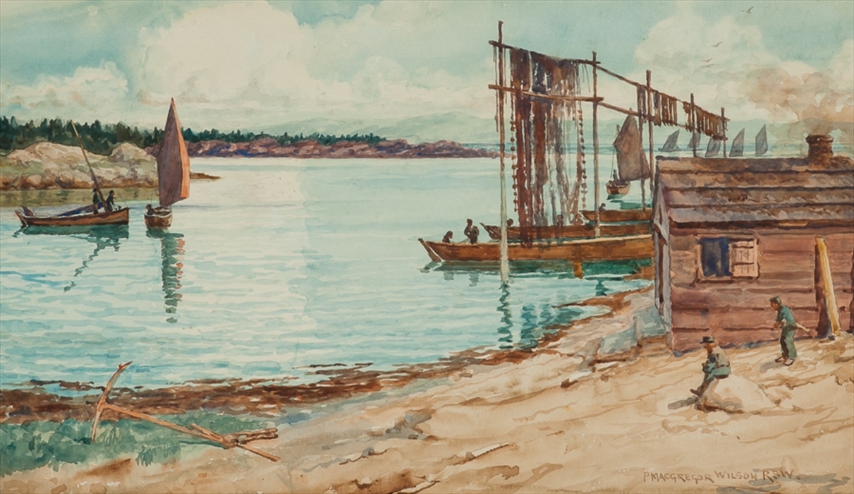 Peter MacGregor Wilson | FISHING BOATS and SAILING BOATS | MutualArt