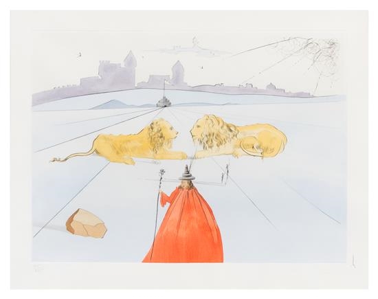 Salvador Dalí | Lions | MutualArt