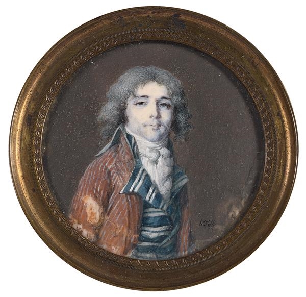 Jean-Baptiste Joseph le Tellier | Portrait Of A Man In Red Coat And ...