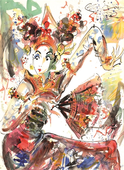 Nyoman Gunarsa | Penari Bali (2000) | MutualArt