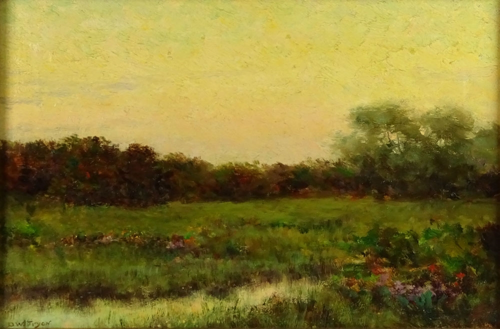 Dwight William Tryon | Landscape at Dusk | MutualArt