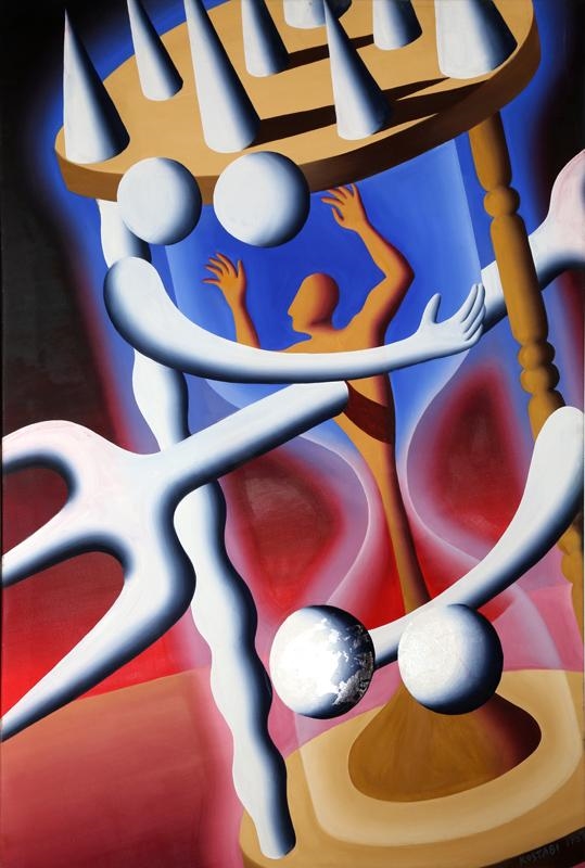 Mark Kostabi | Universal Liberty (1989) | MutualArt