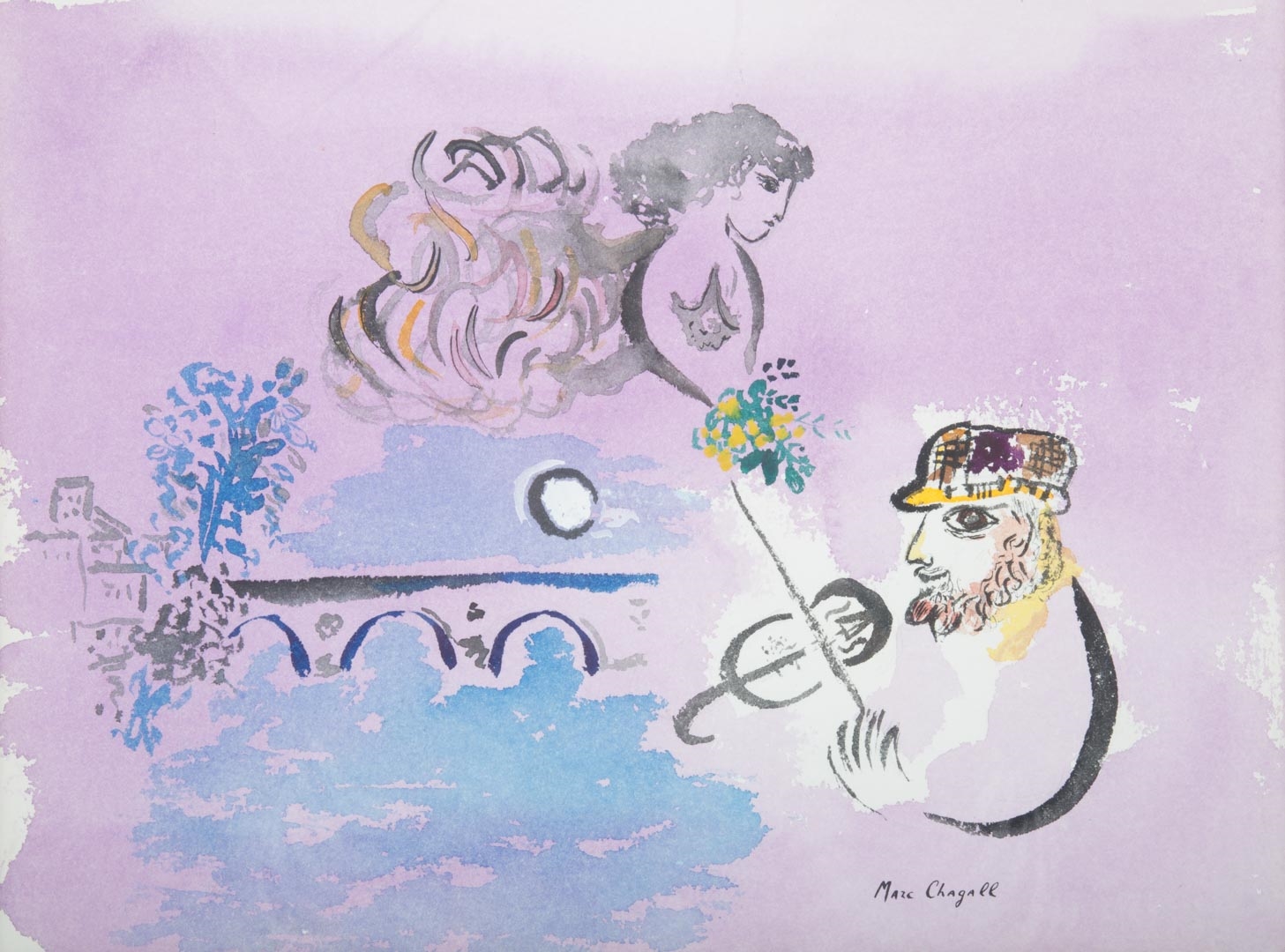 Marc Chagall | Paris Musician | MutualArt