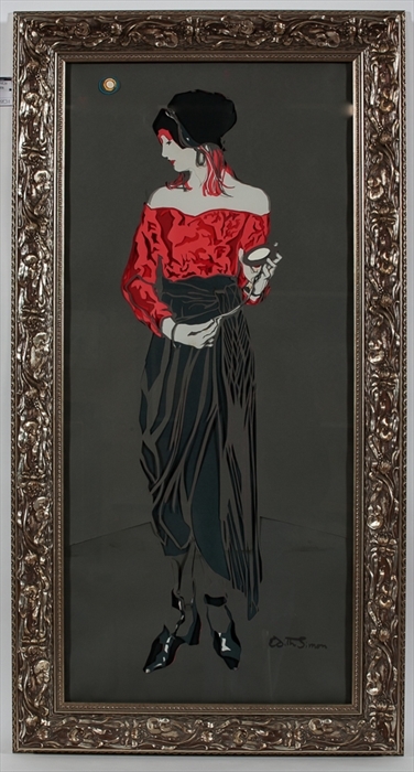 Edith Simon | THE BURNING GLASS | MutualArt