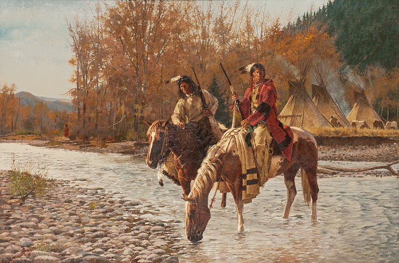 Stan Davis | The Camp at Lost River | MutualArt
