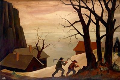 Robert Aigner | Departure at dawn | MutualArt