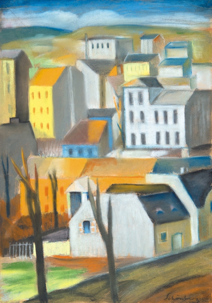 Armand Schonberger | Model in interior (1931) | MutualArt