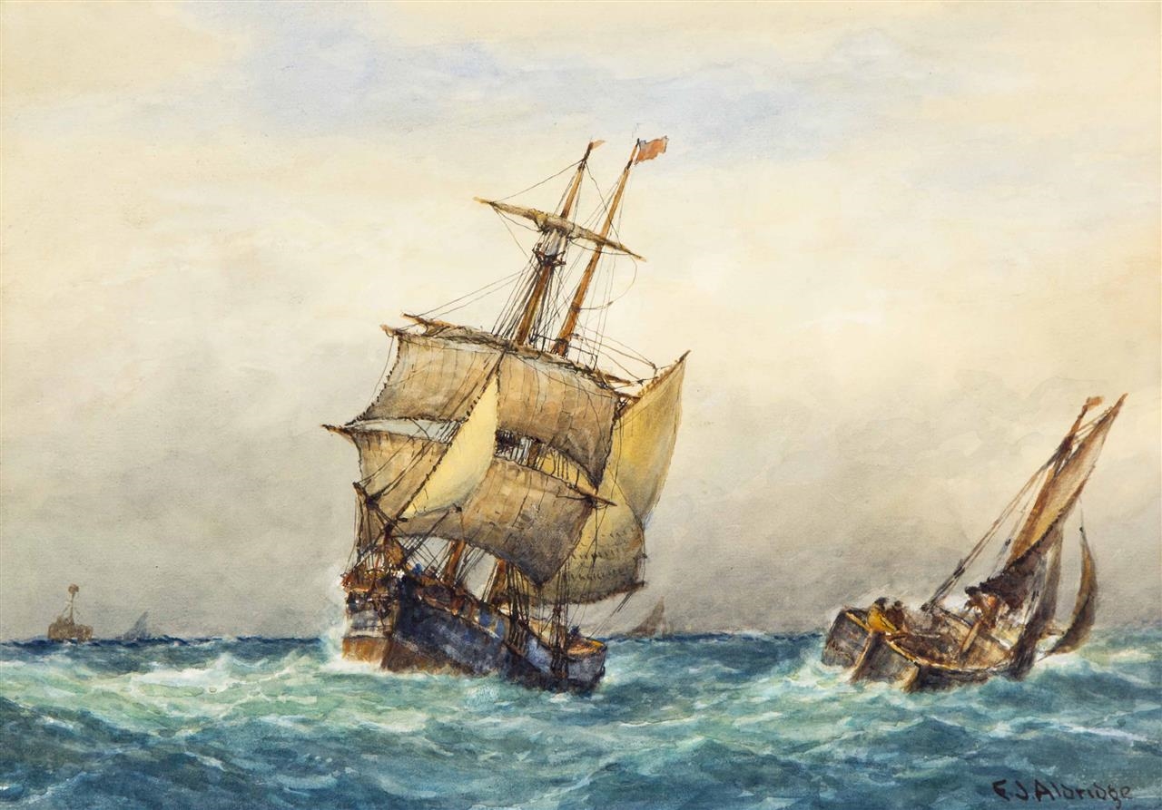 Frederick James Aldridge | Off Ramsgate - Kent | MutualArt