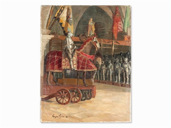 Eugen Spiro | Armory Chamber (1919) | MutualArt