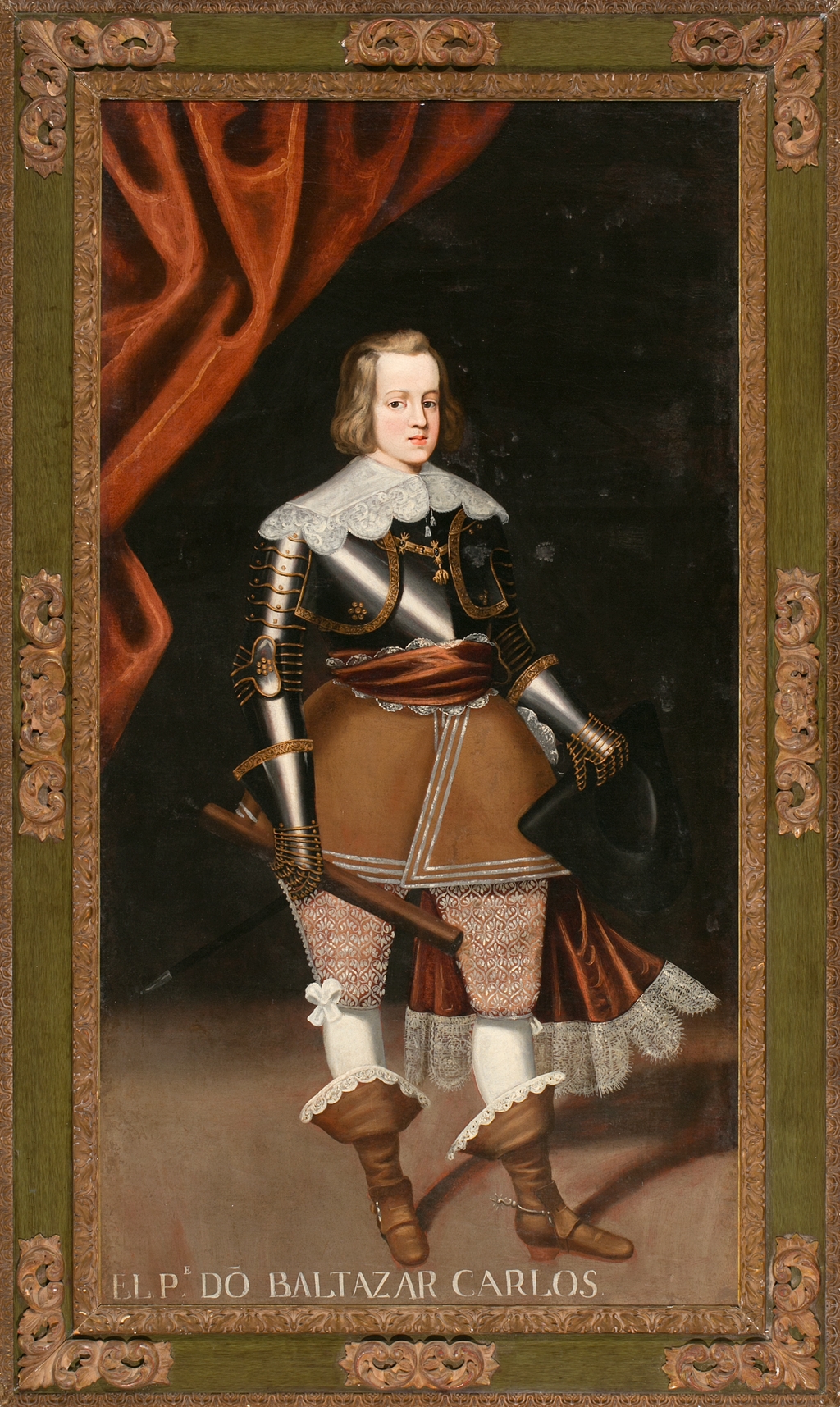 Spanish School, 18th Century | Portrait of Prince Baltasar Carlos ...