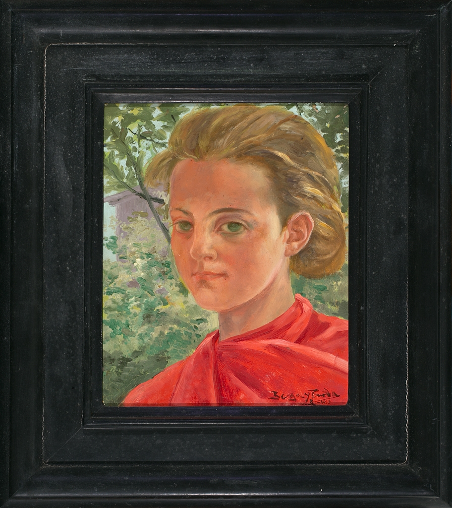 Josep Berga Boada | A girl (1923) | MutualArt