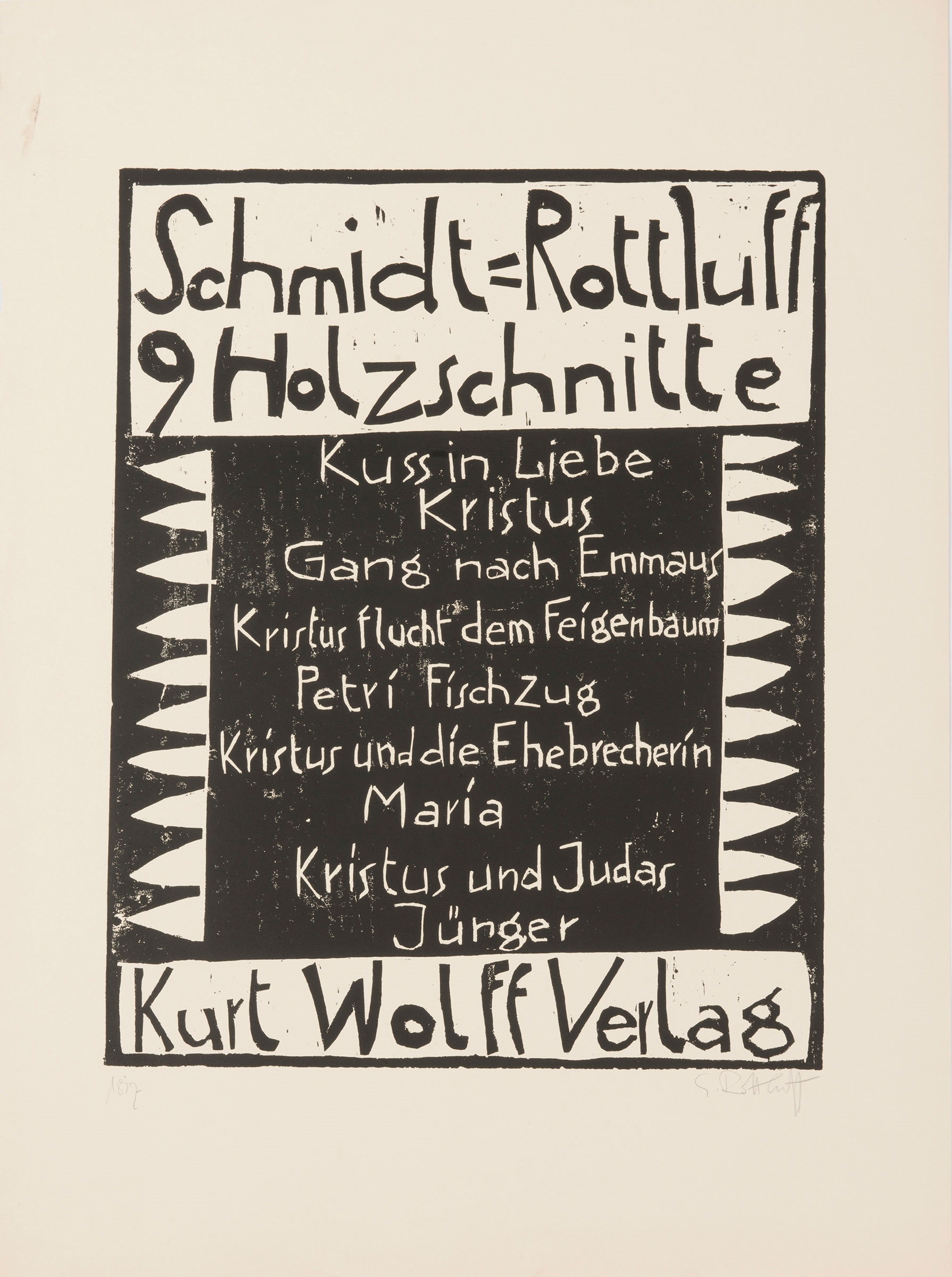 Karl Schmidt-Rottluff | The Portfolio of Woodcuts at Kurt Wolff ...