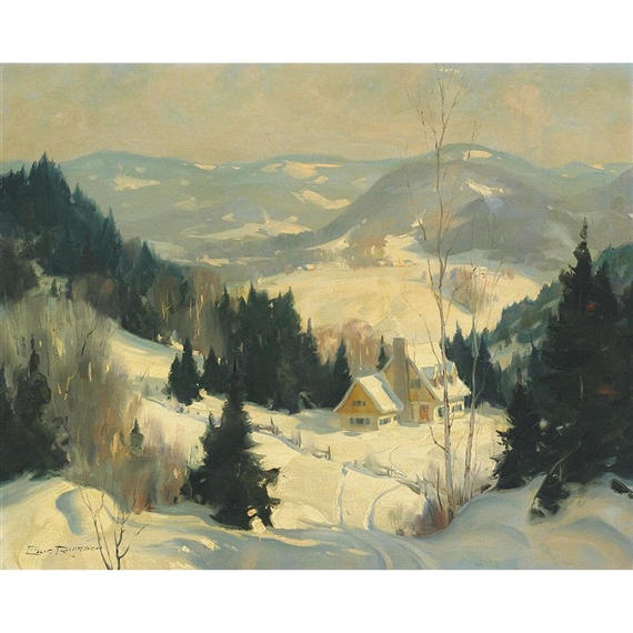 Eric Riordon | LAURENTIAN FARMSTEAD | MutualArt