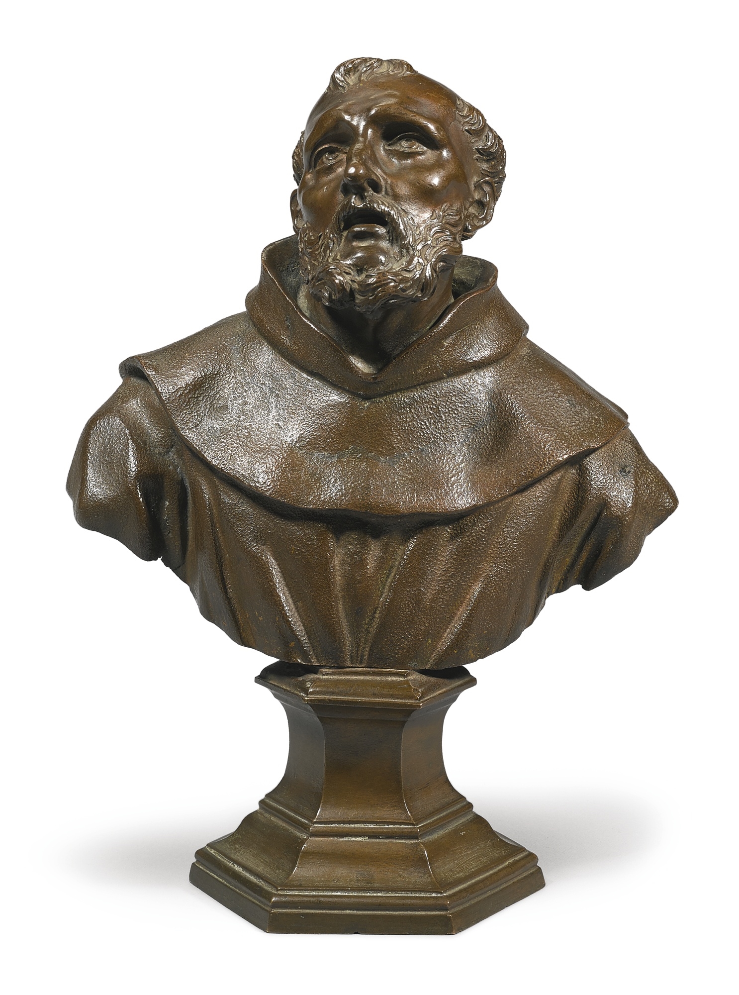 Alessandro Algardi | BUST OF ST. NICOLAS OF TOLENTINO | MutualArt