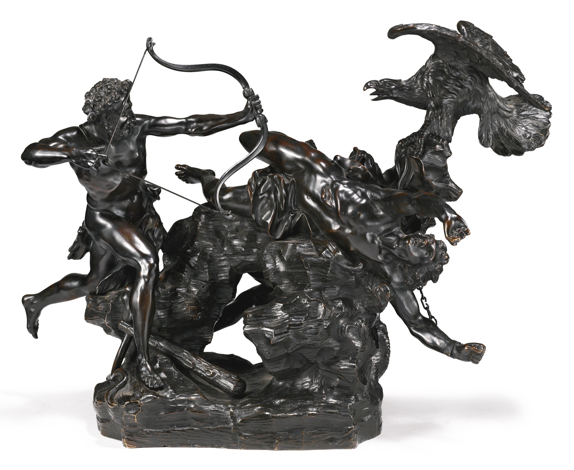 François Lespingola | HERCULES RESCUING PROMETHEUS | MutualArt