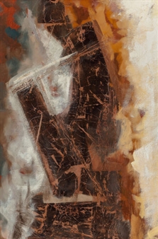 Cecil Lang Casebier | Untitled (Abstract) (1960) | MutualArt