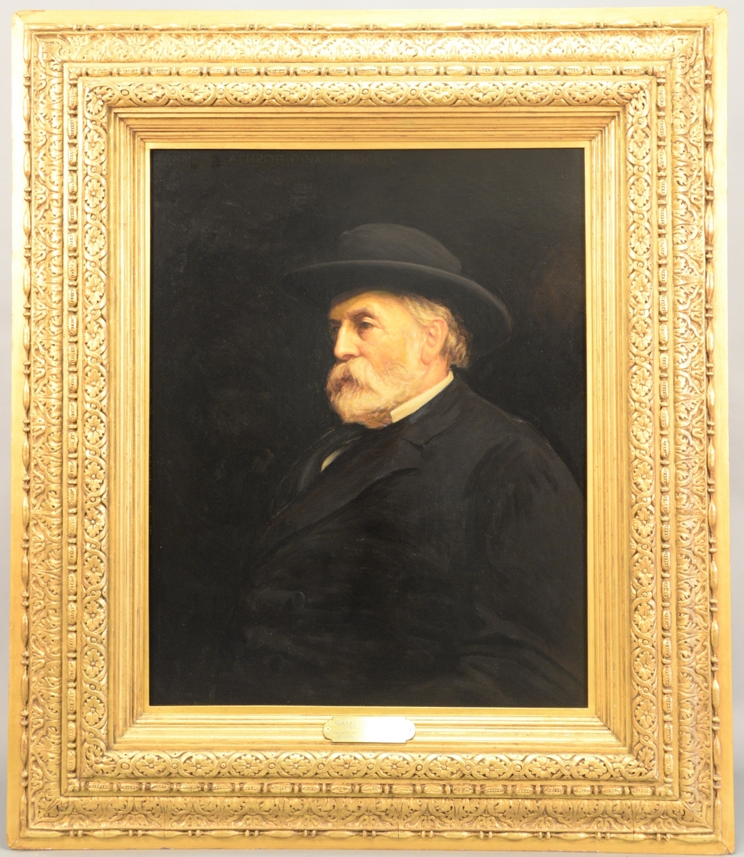 Francis Lathrop | Portrait of Collis Potter Huntington (1870s - 1880s ...
