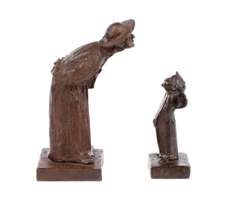 Gualberto Rocchi | 2 Works: The Priest and the Angel (1978) | MutualArt