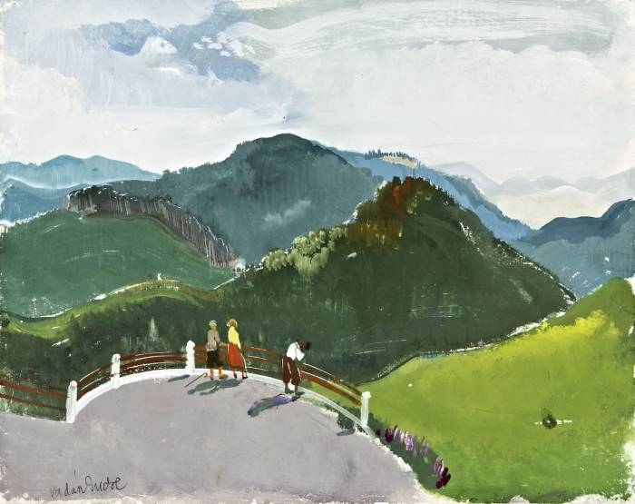 Endre Vadasz | Mountain viewpoint | MutualArt