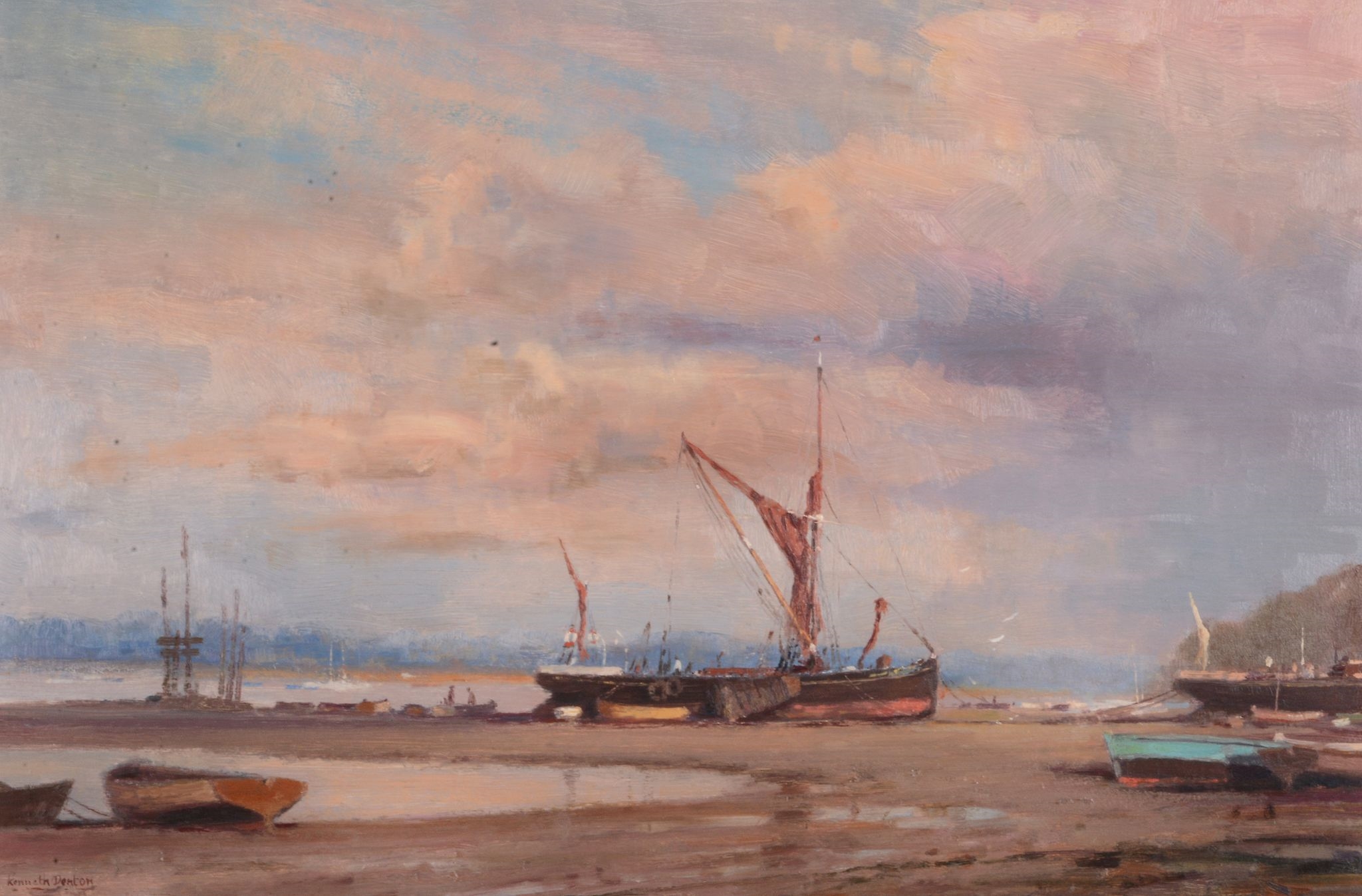 Kenneth Denton | Evening, River Orwell | MutualArt