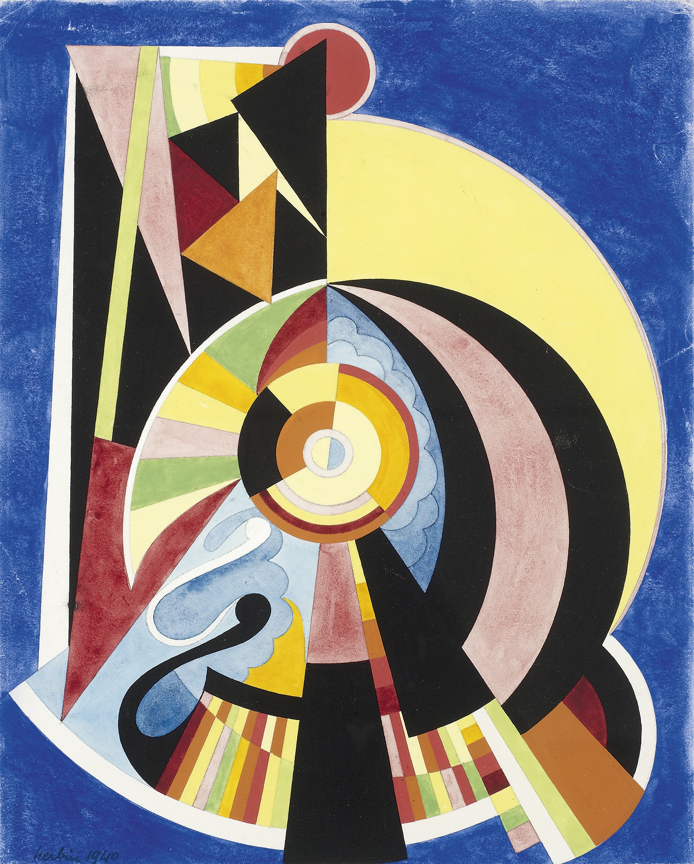 Auguste Herbin | Sans Titre (1942) | MutualArt