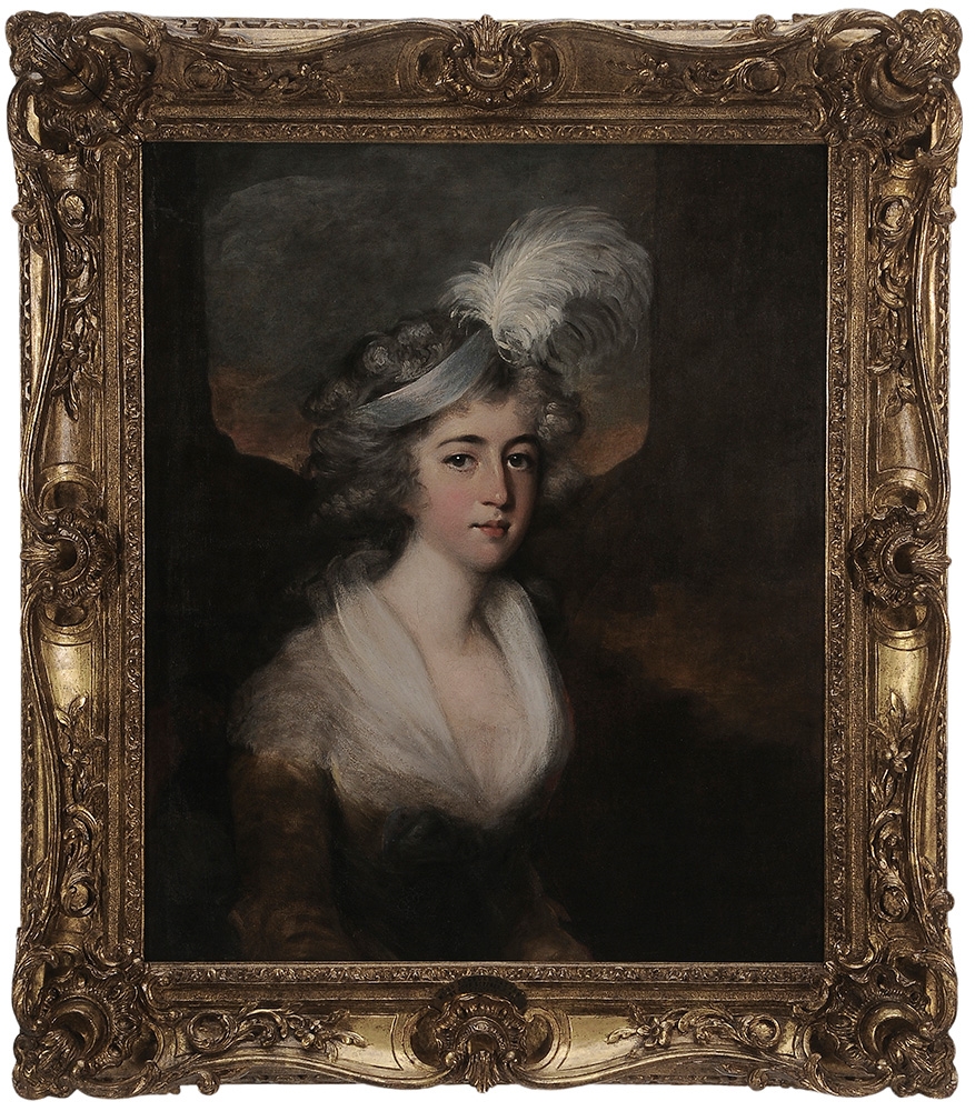 John Hoppner | Portrait of Miss Frances Patten (born 1766), fourth ...