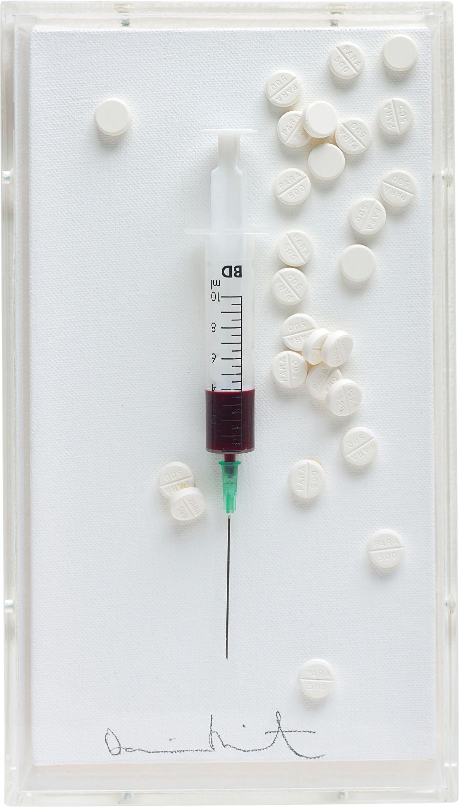 Damien Hirst | Untitled Pill and Syringe 3 (2007) | MutualArt