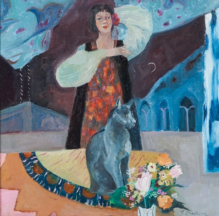 Brenda Lenaghan | RUSSIAN BLUE | MutualArt