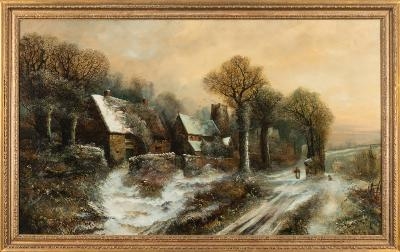 Harry Foster Newey | Winter landscape | MutualArt