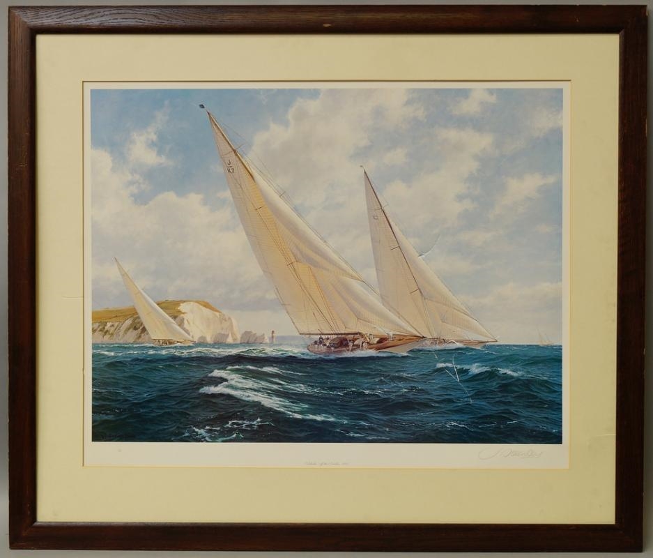 John Steven Dews | Velsheda off the Needles | MutualArt