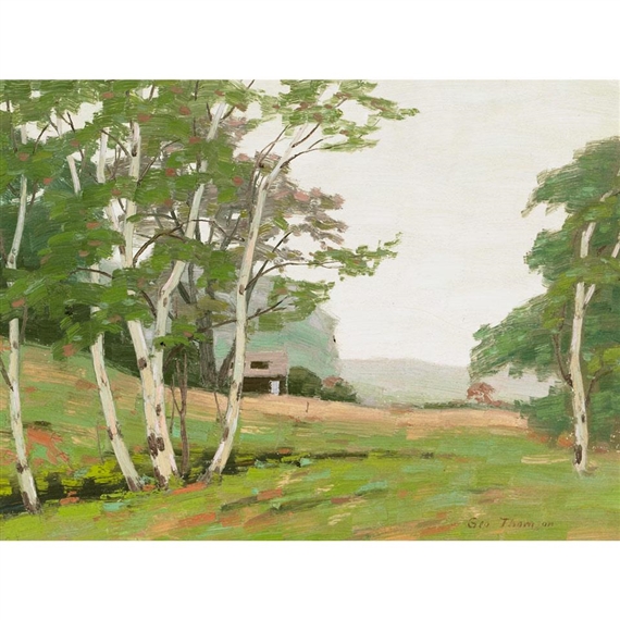 George A. Thomson | A SPRING SHOWER | MutualArt
