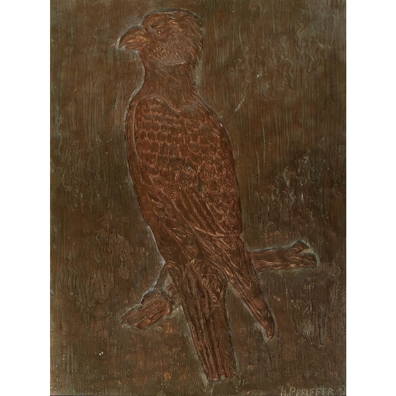 Harold Pfeiffer | PORTRAIT OF A GYRFALCON | MutualArt