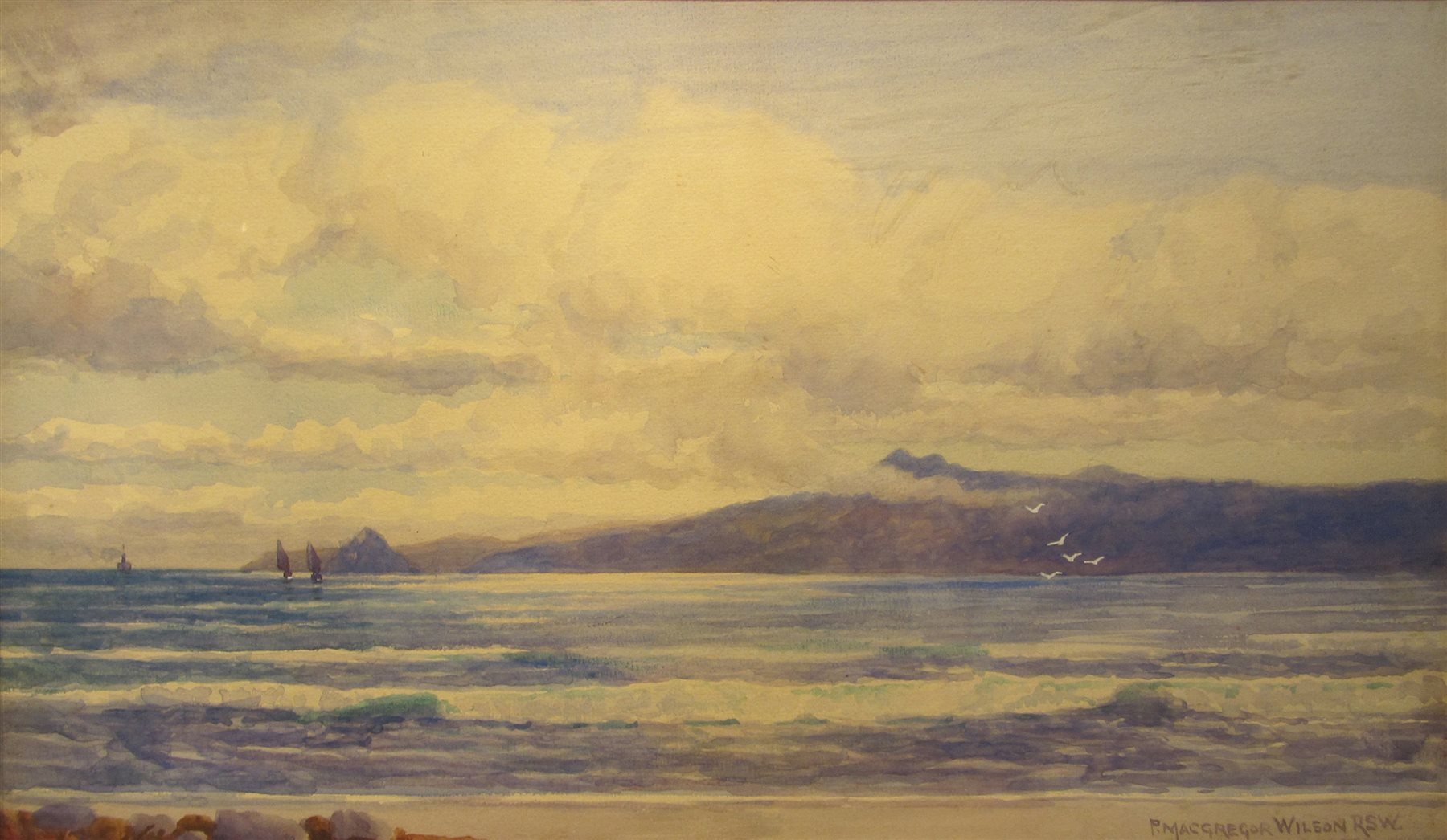 Peter MacGregor Wilson | Scottish Coastal Scene | MutualArt