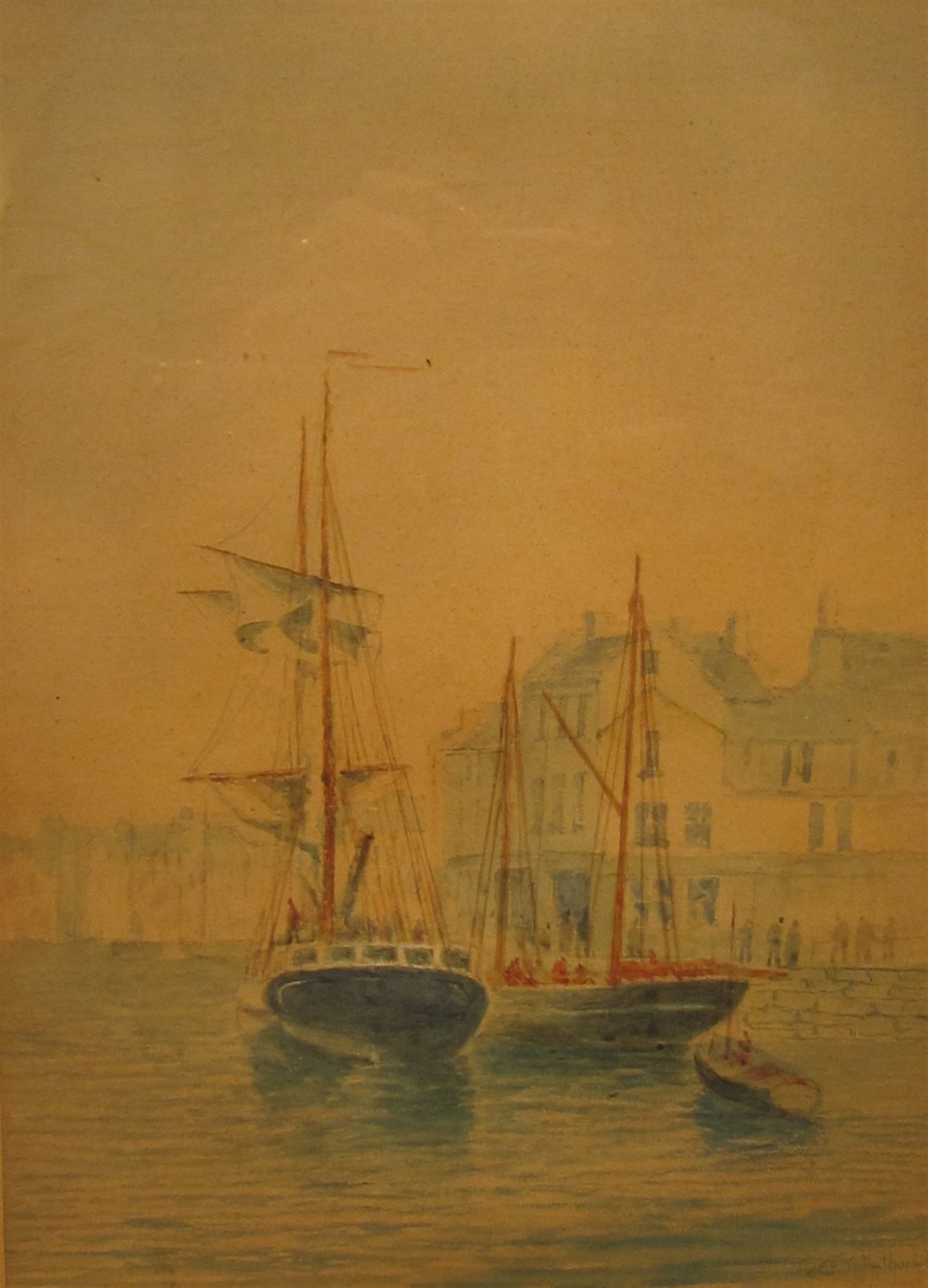 Sarah Ellen Weatherill | Fishing Boats moored at Dock End Whitby ...