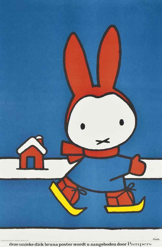 Dick Bruna | MIFFY, PAMPERS (1963) | MutualArt