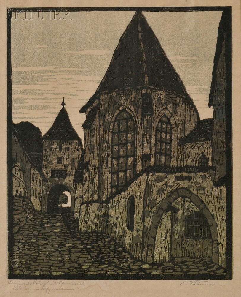 Carl Thiemann | Schwan (1907) | MutualArt