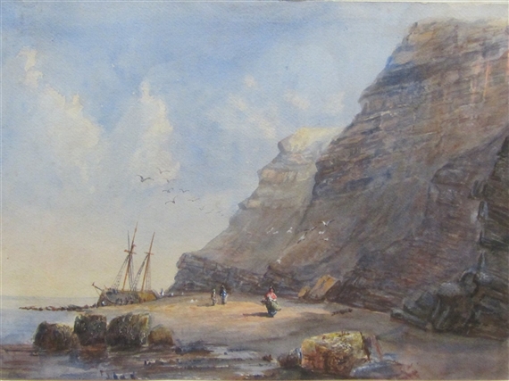 Sarah Ellen Weatherill | 'Wreck of the Polka' Whitby | MutualArt
