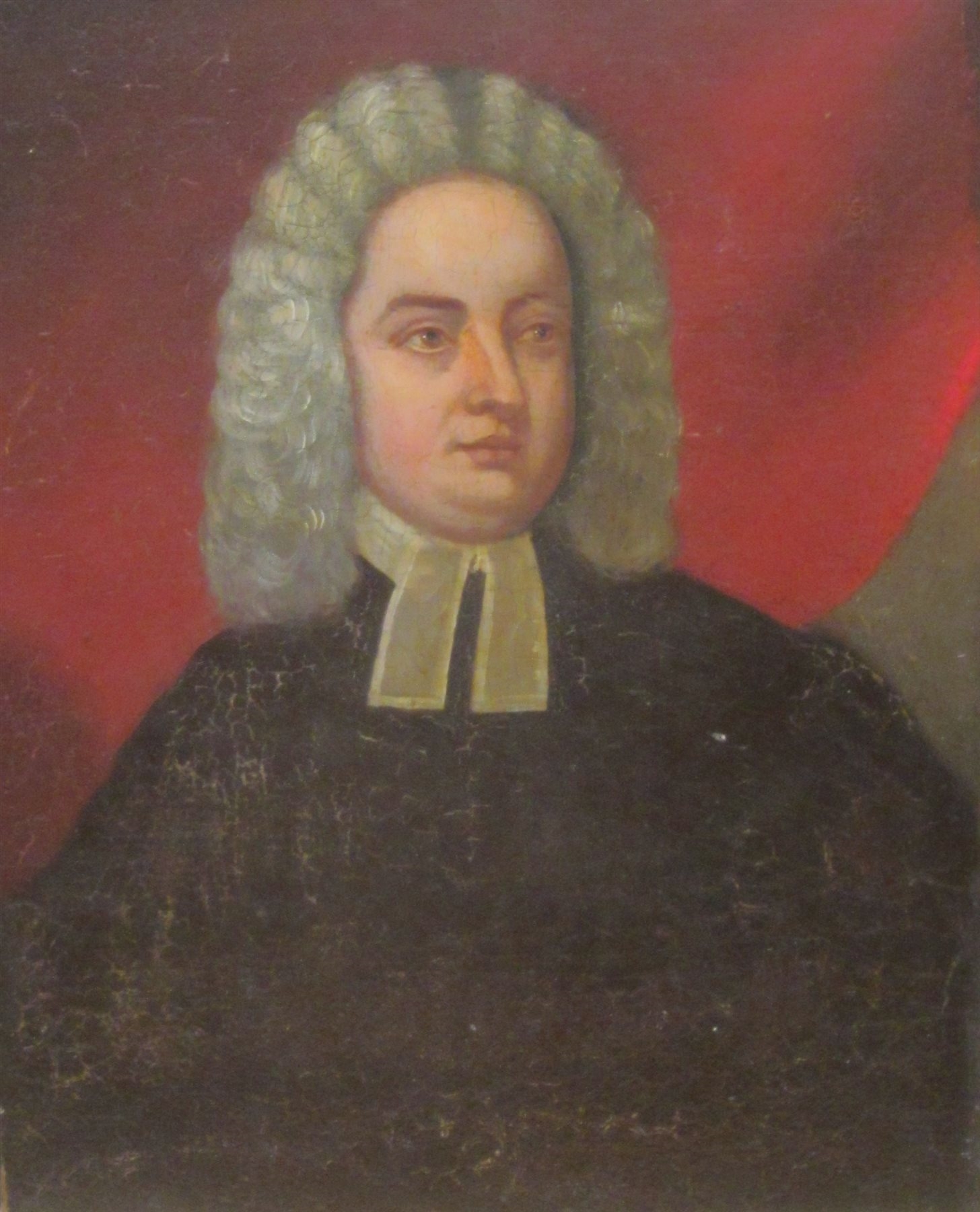 British School, 19th Century | Portrait of an Clergyman in 18th century ...