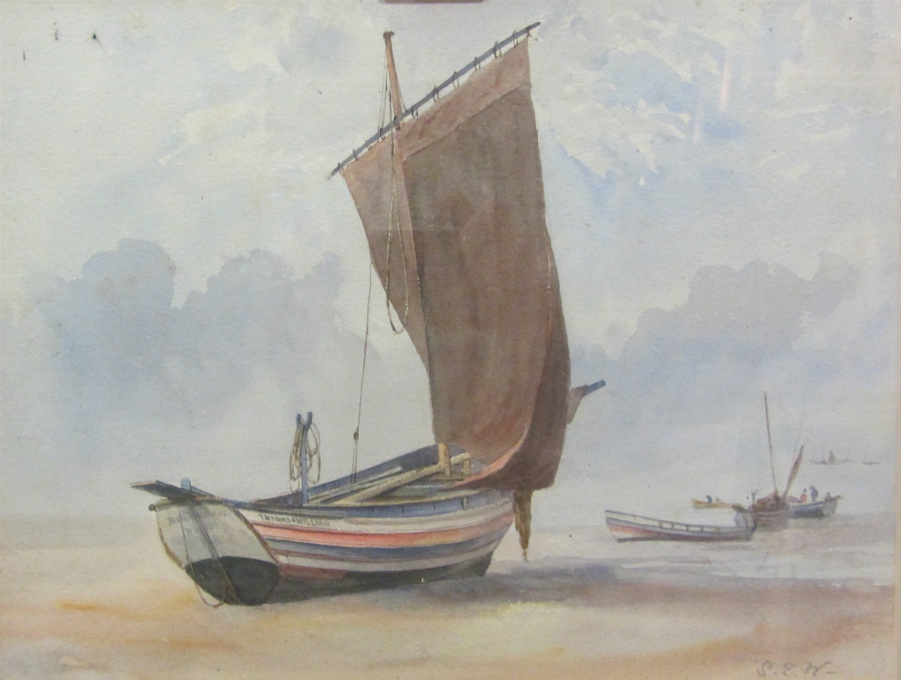 Sarah Ellen Weatherill | Fishing Boats moored at Dock End Whitby ...