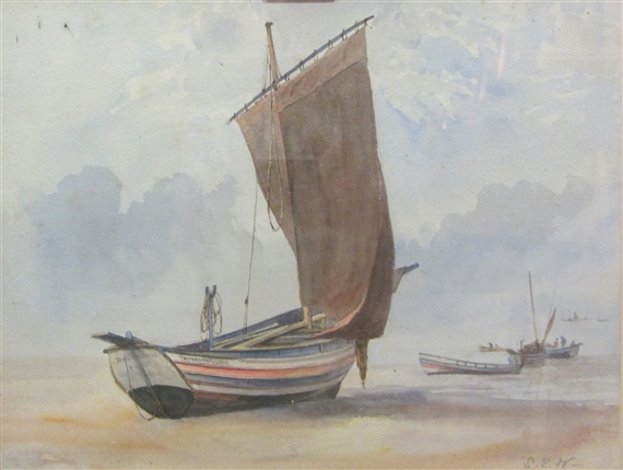 Sarah Ellen Weatherill | The Whitby Coble 'Thomas & William' | MutualArt