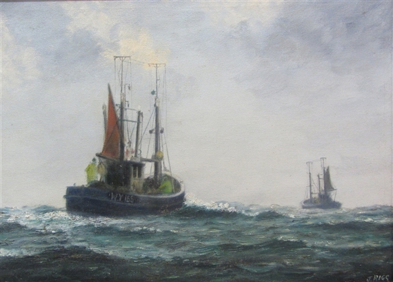 Rigg Jack | Whitby Fishing Boats (1970) | MutualArt