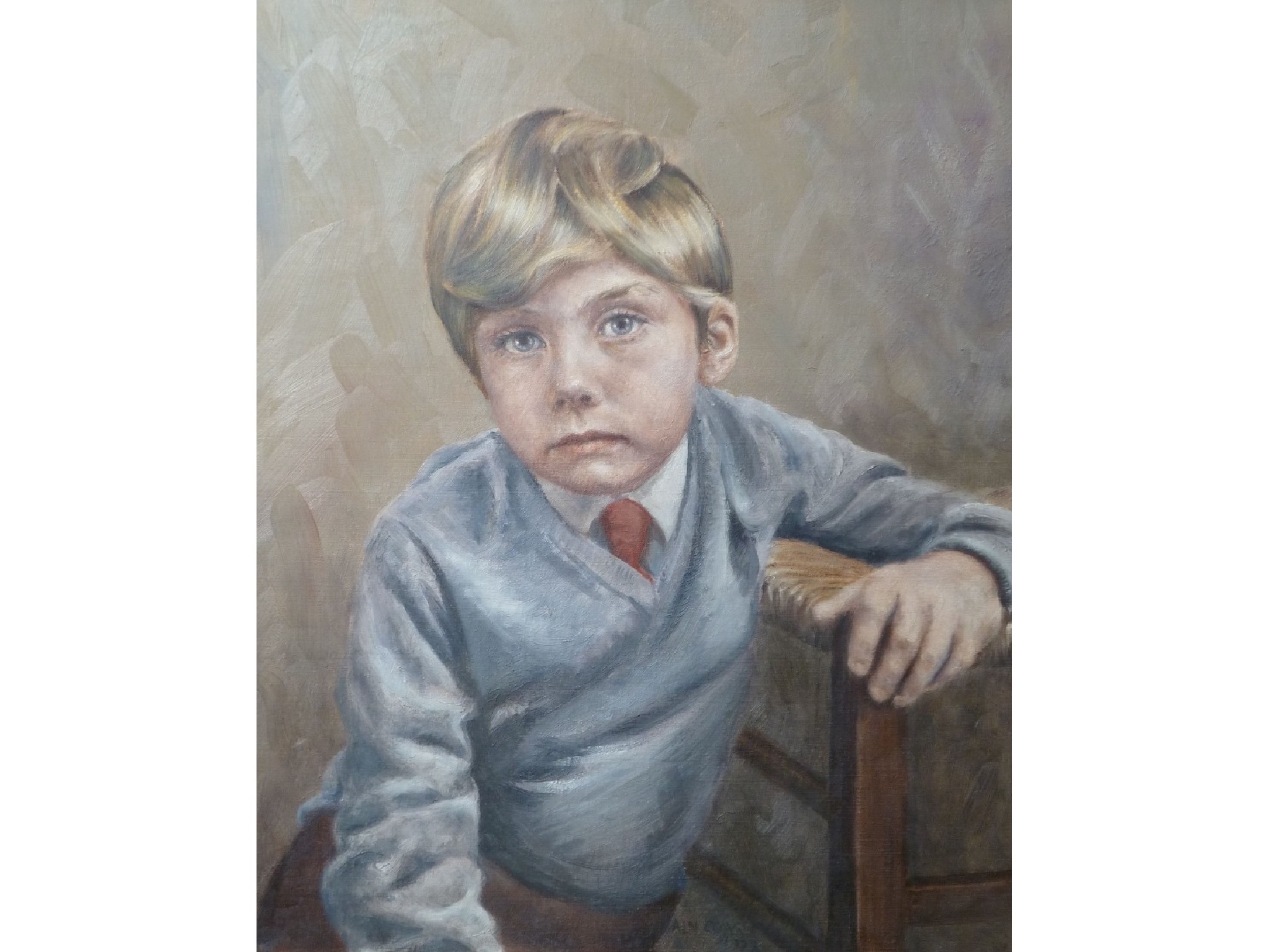 Alan Rees Cownie | Two Works: Half length portrait of a man and another ...