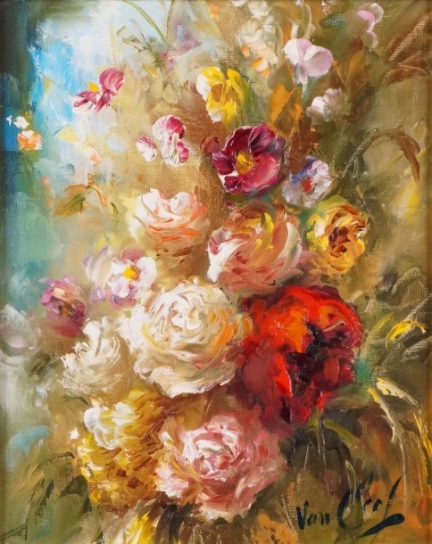 Robert Van Cleef | BOUQUET DE FLEURS | MutualArt