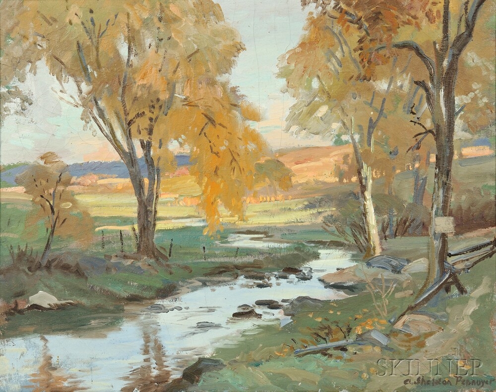 Albert Sheldon Pennoyer | The Hamlet | MutualArt