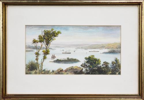 George Hamilton Hammon | 5 works, Ships In Sydney Harbour | MutualArt