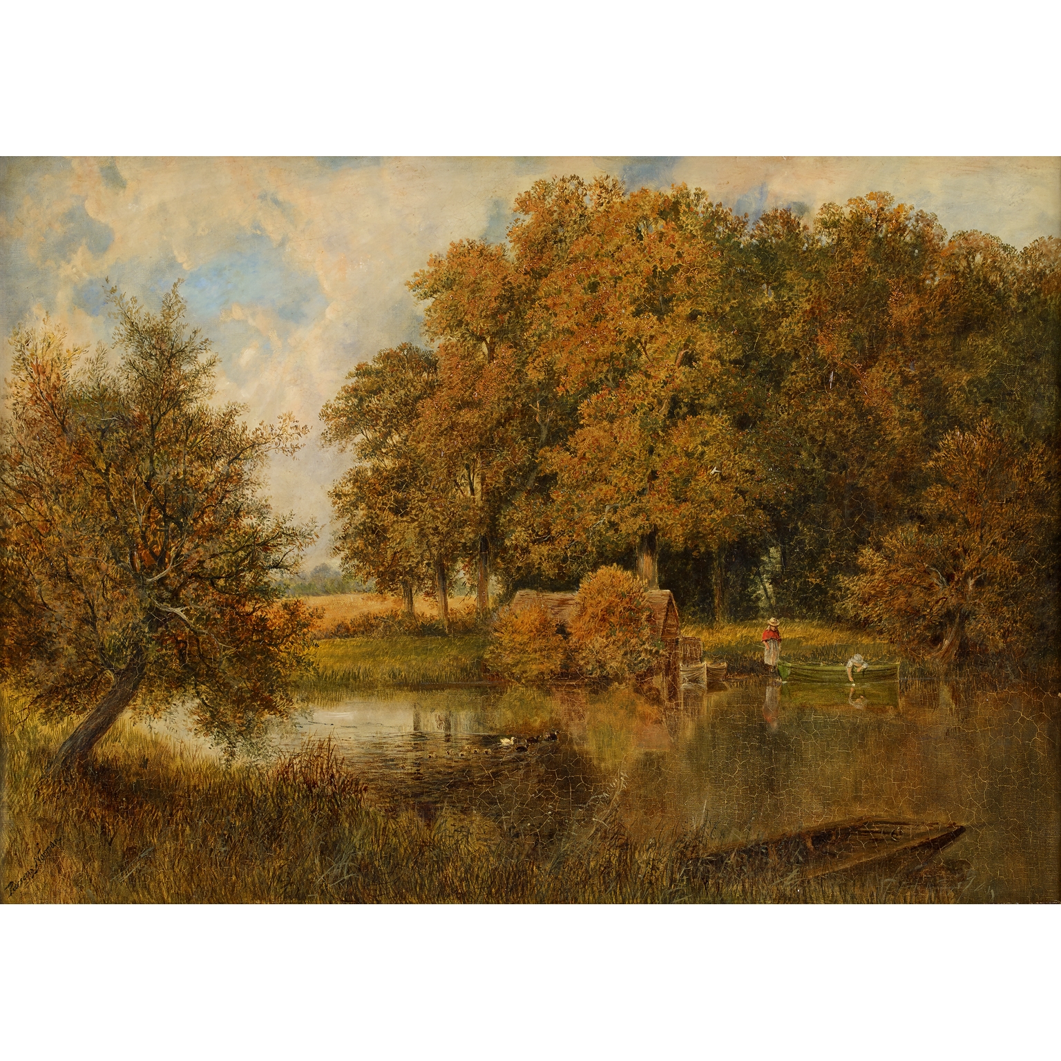 George Parsons Norman | By the Pond | MutualArt