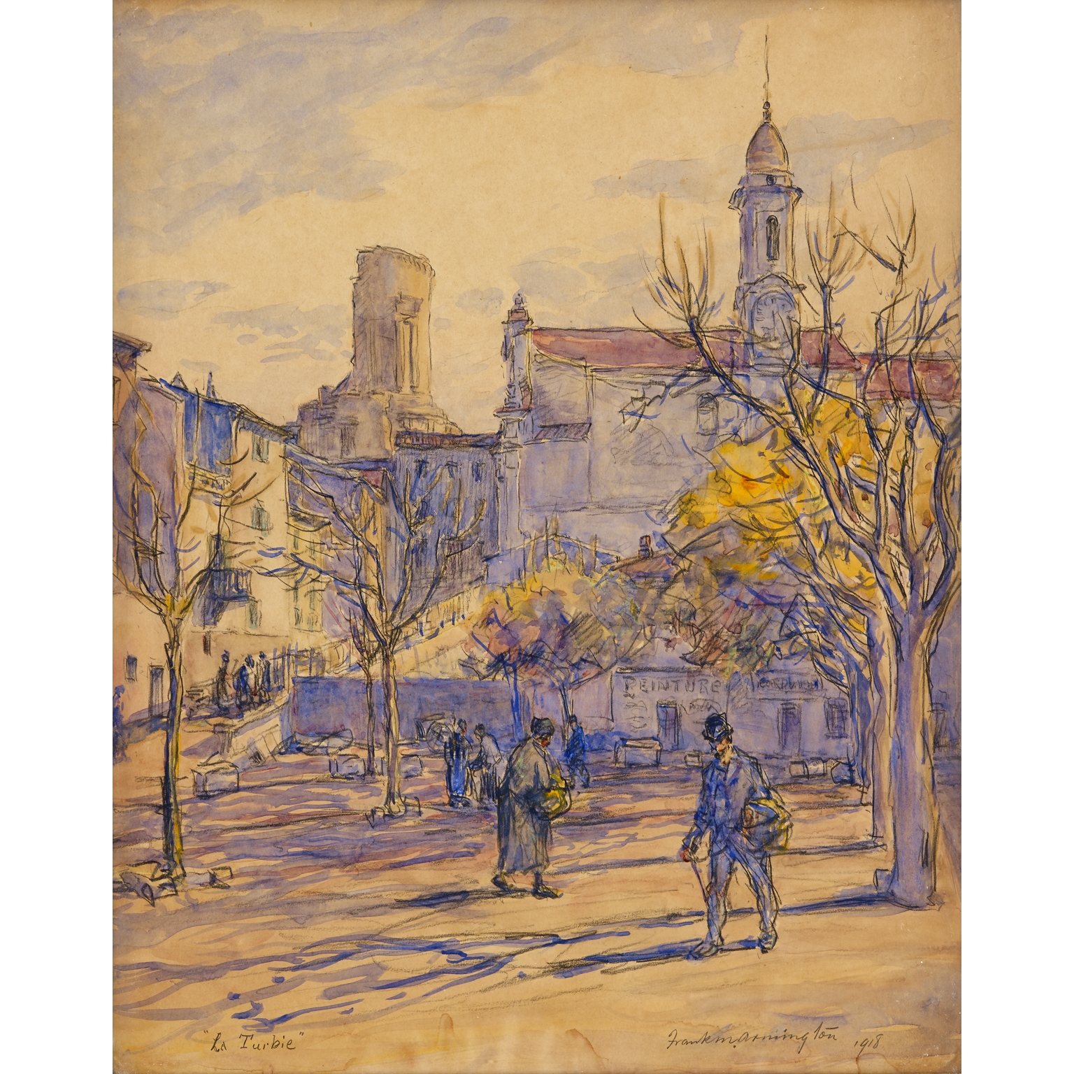 Frank Milton Armington | 5 Works, Old House of 1767, Bruges, Guai du ...