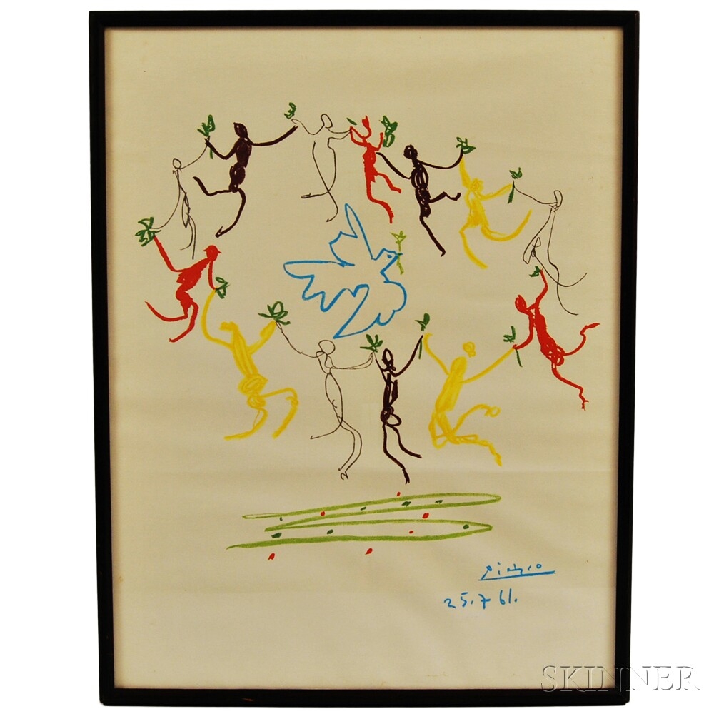 Pablo Picasso | The Dance of Youth (1961) | MutualArt