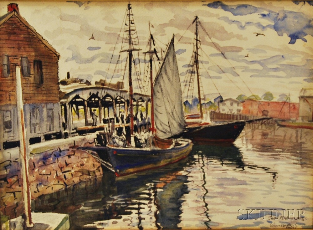 Joseph Margulies | Gloucester Dock | MutualArt